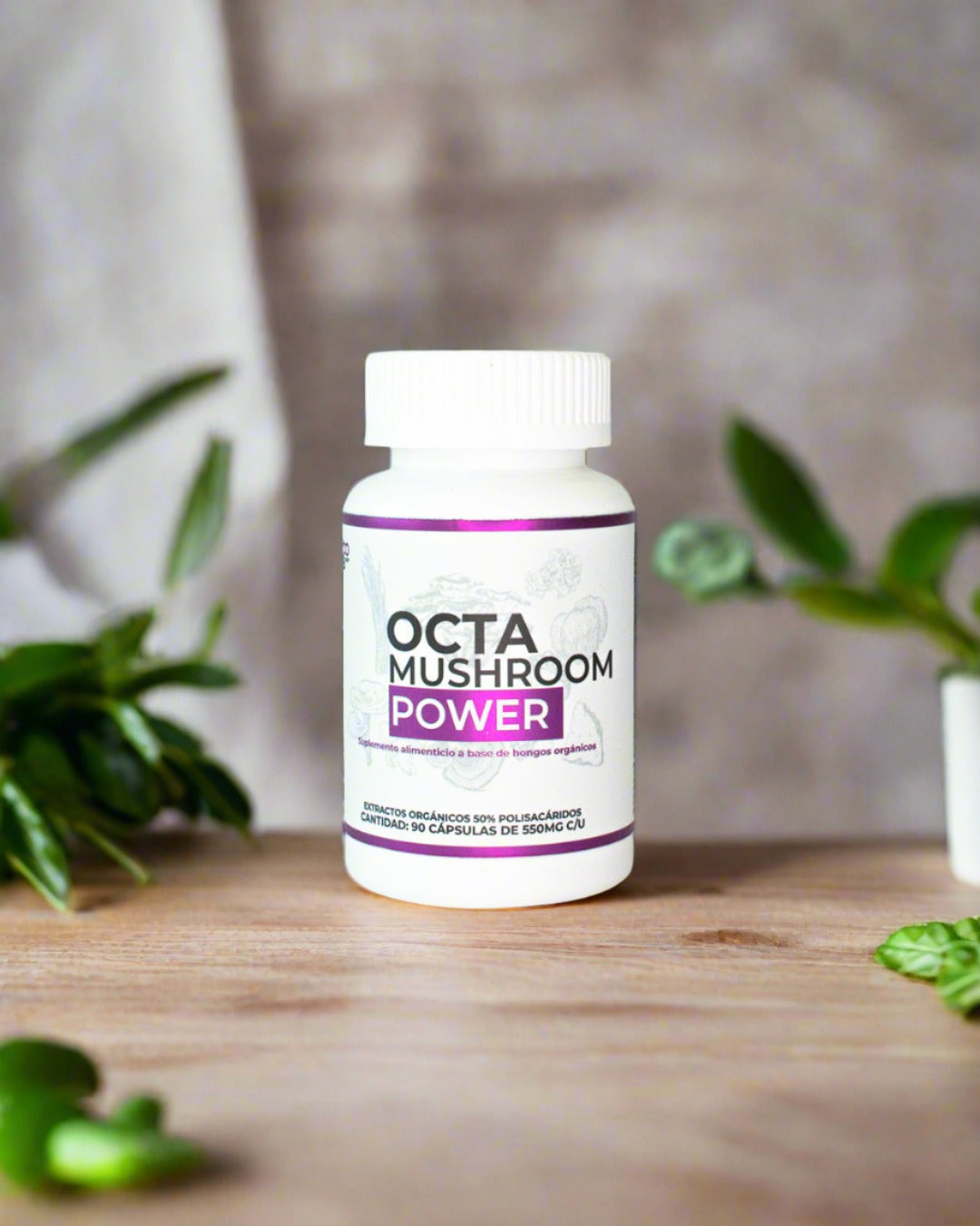 Octa Mushroom Power - Poderosa Mezcla de 8 Hongos Medicinales – MycoLab Mx